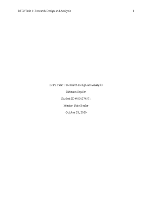 D226 Helpful Tips - D226 - D226 Task 1- Change Proposal 6 Things about ...