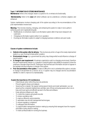 Database Management Systems KNEC Notes - Information communication ...