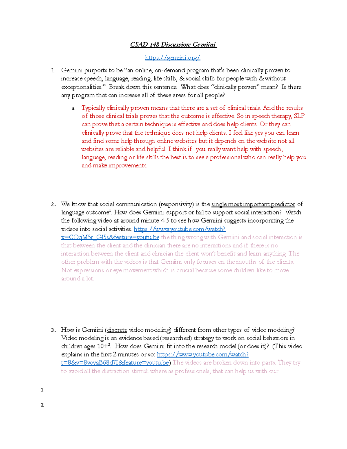 Discussion 2: information literacy - CSAD 148 Discussion: Gemiini ...