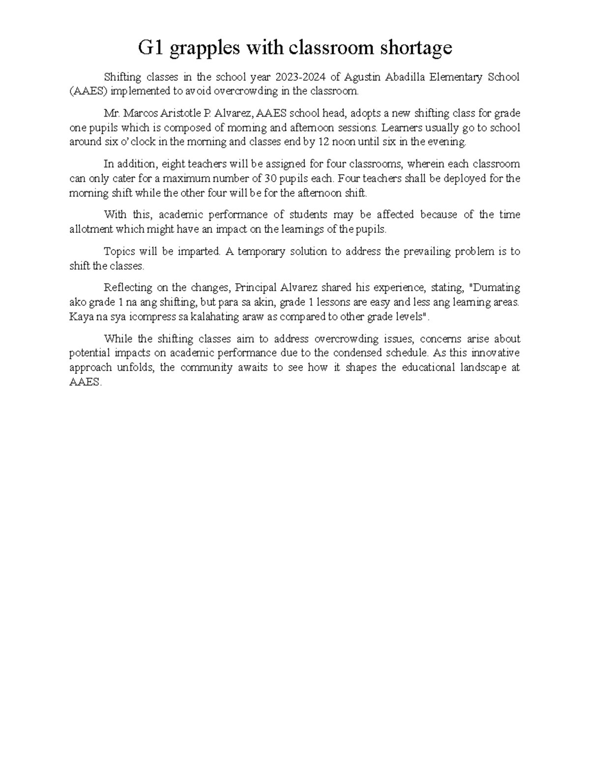 Shifting classes in the school year 2023 - G1 grapples with classroom ...