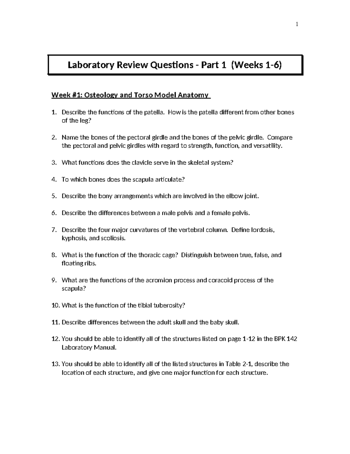 Lab Review Questions I (17)-1 - Laboratory Review Questions - Part 1 ...