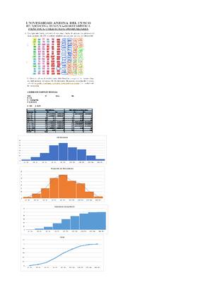 Tabla De Frecuencias para Variables Cuantitativas Continua - Tabla de Distribución de ...