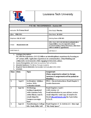 Advising-form-8 - advising form - Louisiana Tech University ADVISING ...
