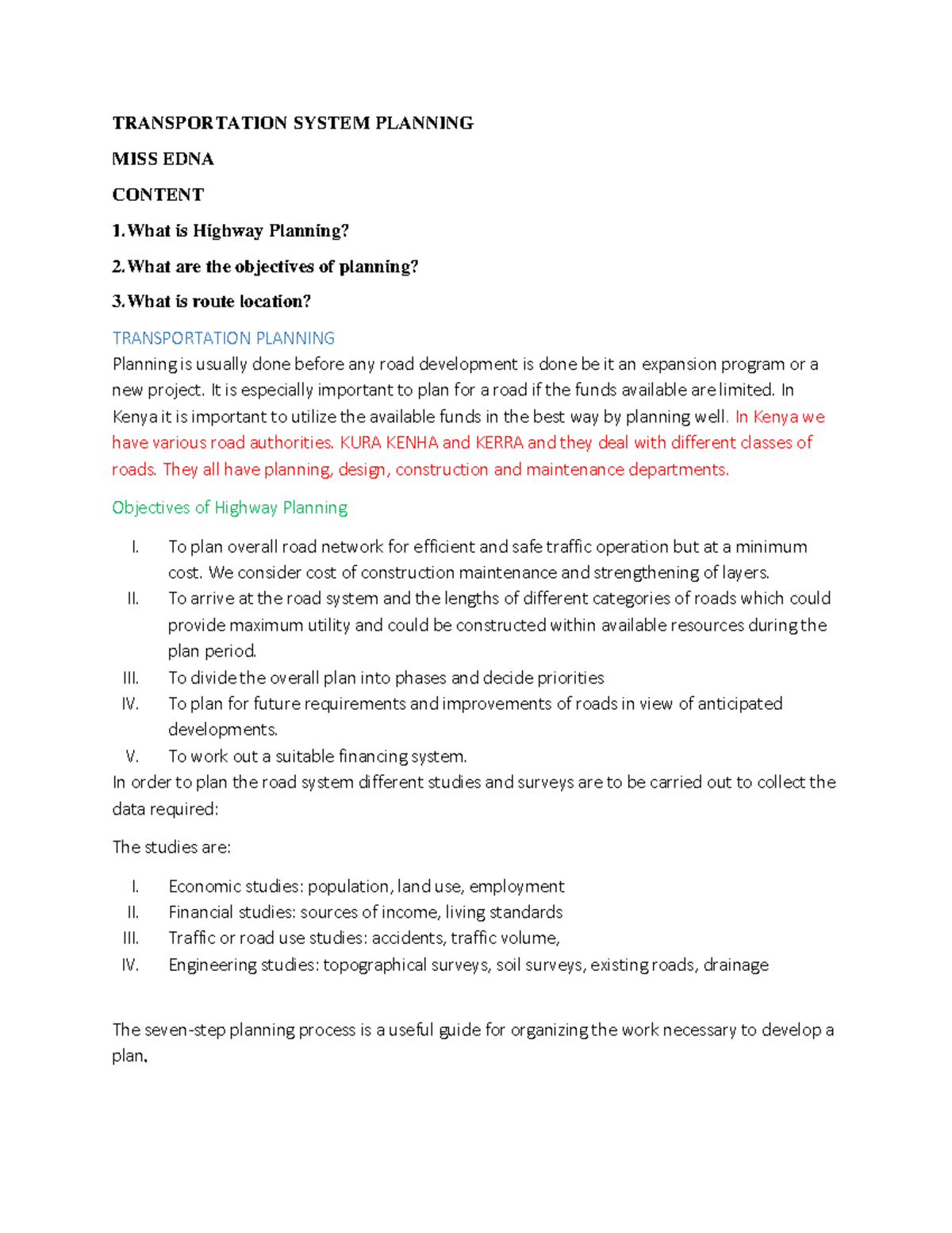 DOC-20220825-WA0005 - transport planning - TRANSPORTATION SYSTEM ...