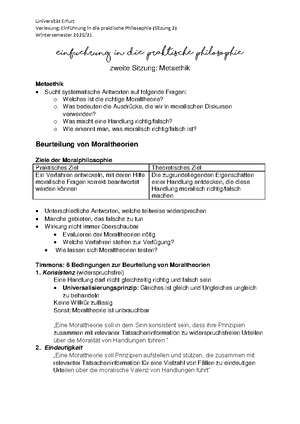 Praktische Philosophie: Tugendethik Aristoteles' - Einführung in die ...