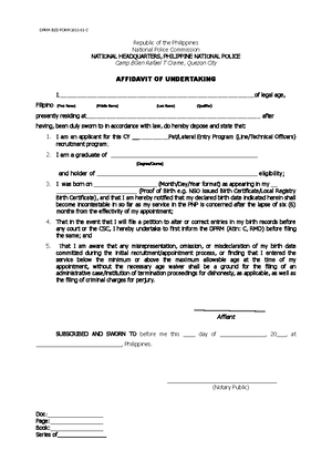 Affidavit-of-Confirmation Beneficiaries - Republic of the Philippines ...