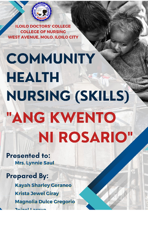 NCM 109 Lecture - NCM 109 Lecture: CARE OF MOTHER, CHILD AT RISK OR ...