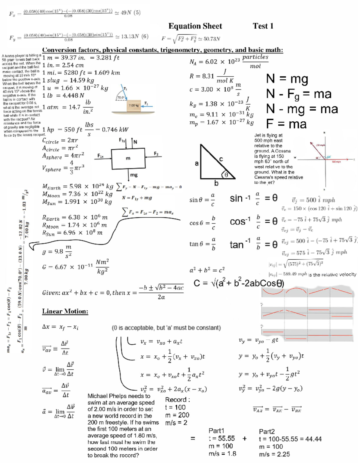 Jpg2pdf - Course Title: Introduction to Algebra-Based Physics Course ...