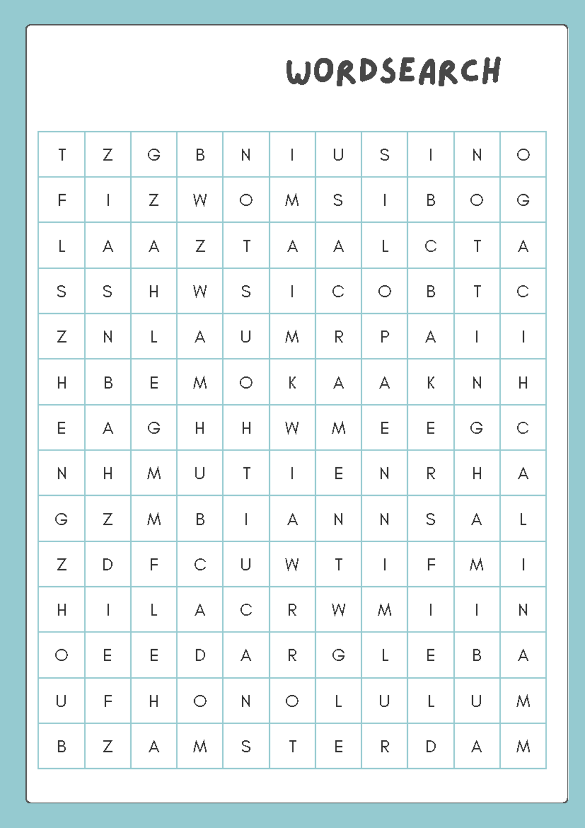 Words with OUGH Word Search ESL Vocabulary Activity Worksheet ...