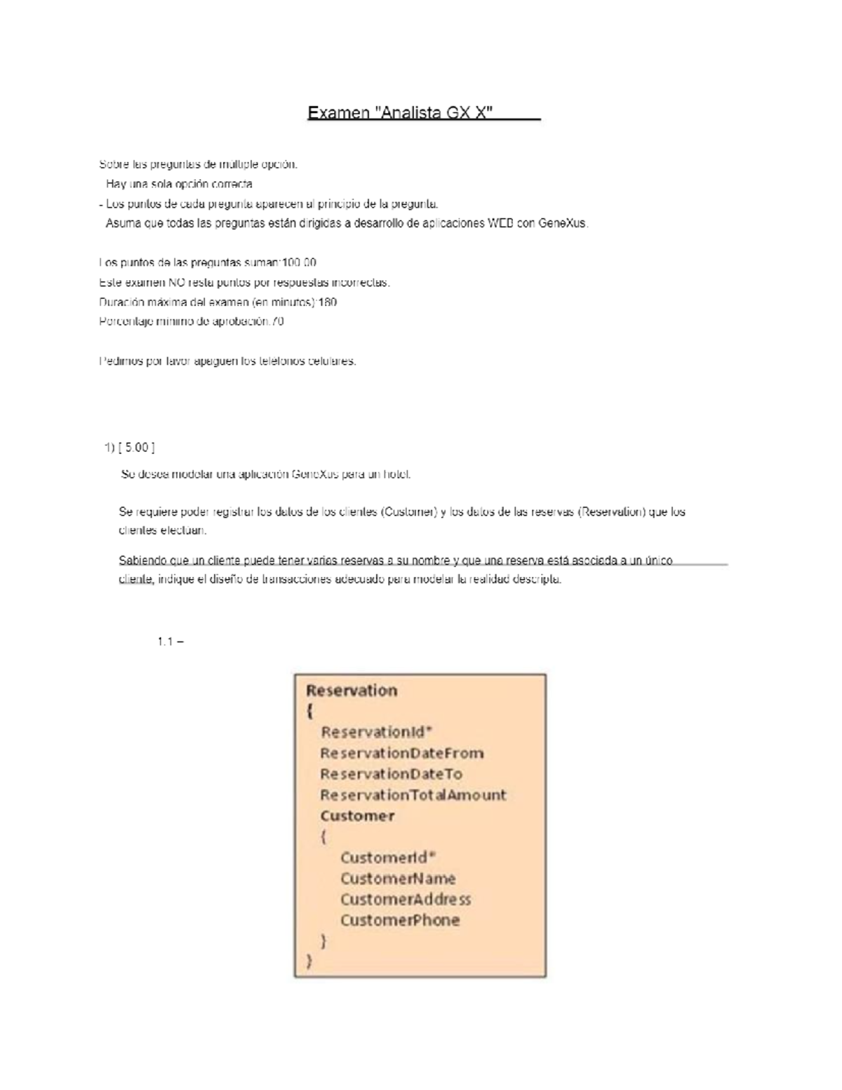 Examen Analista GX X - PDF Free Download - Finanzas - Studocu