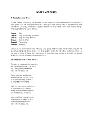 National Service Training Program Poster - National Training Service ...