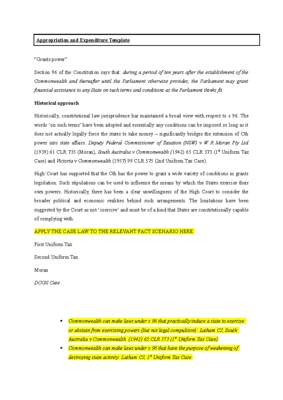 Grants Power - HD FOR UNIT USE THIS FOR EXAM AND PUT IN FACTS - 200009 ...