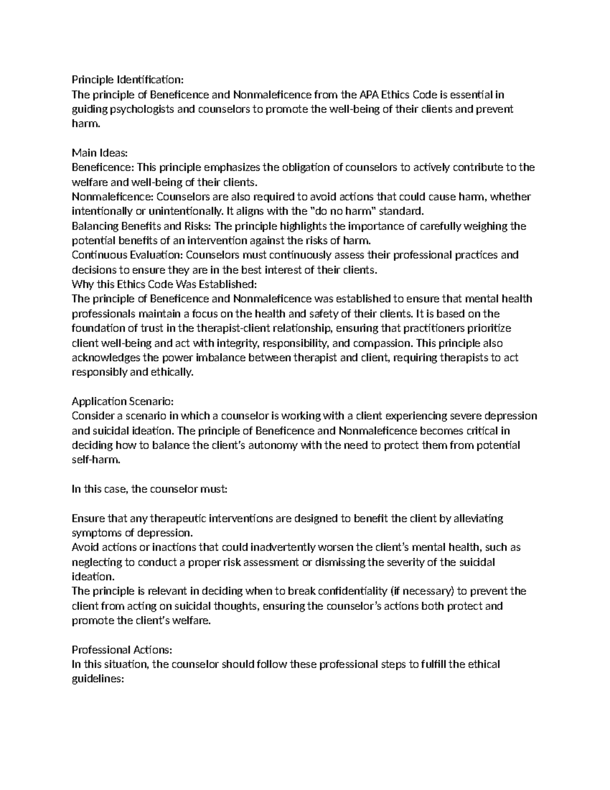 principles of identificarion - Principle Identification: The principle ...