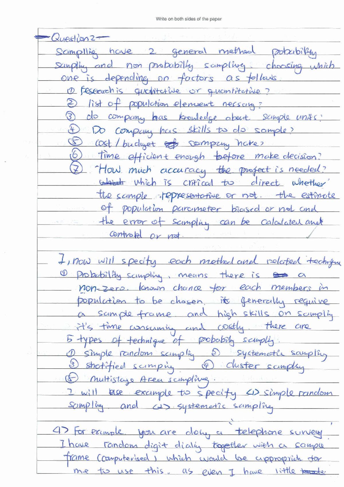 Sample/practice exam 2016, answers - MKTG1348 - Studocu