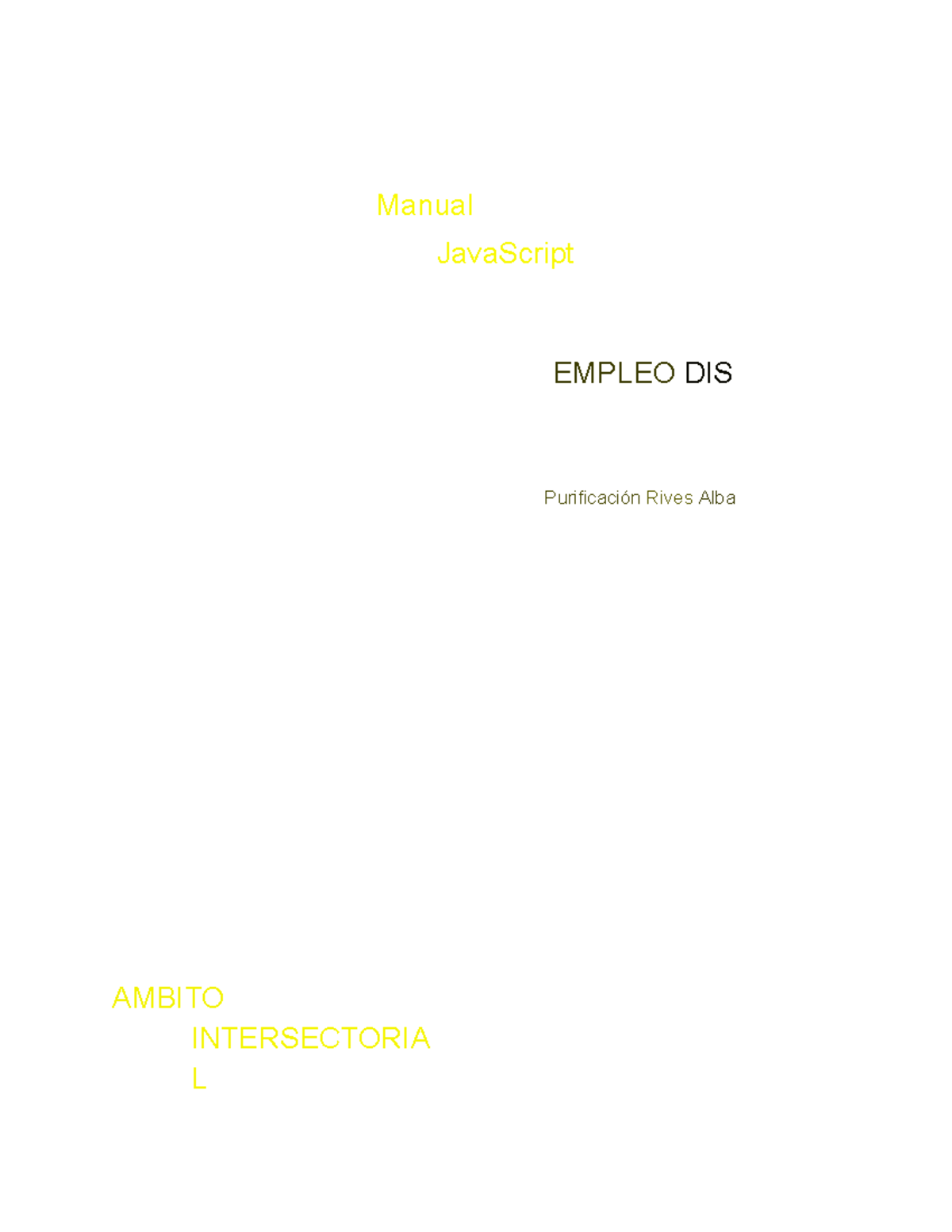 Manual de Javascript - ####### Manual ####### JavaScript ...