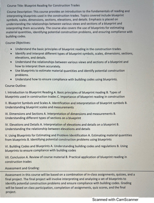 Blueprint Reading - Reading and Interpreting Blueprints A. Basic steps ...