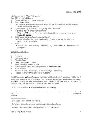Song Forms 2 - DETAILED - Popular Song Forms Defined Strophic Form Form ...