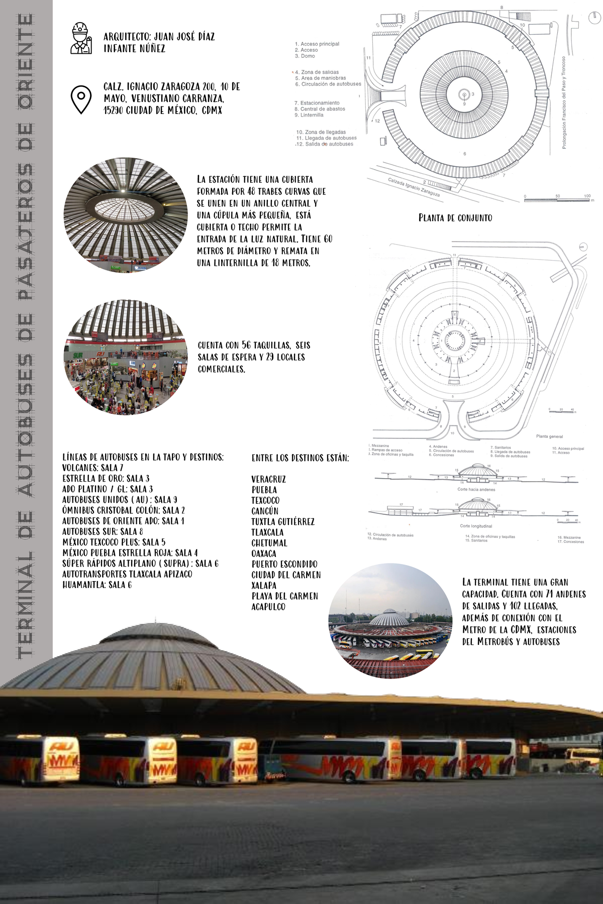 Lamina TAPO - ARQUITECTO: JUAN JOS... DÕAZ INFANTE N⁄—EZ CALZ. IGNACIO ZARAGOZA 200, 10 DE MAYO ...