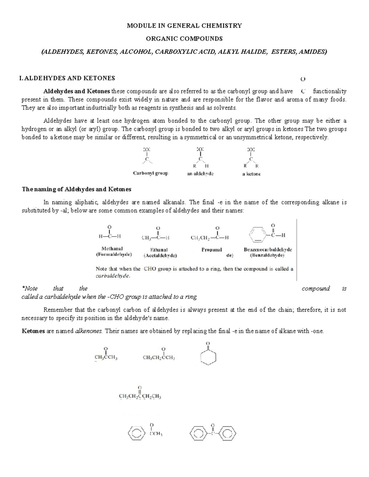 Module in General Chemistry Finals - MODULE IN GENERAL CHEMISTRY ...