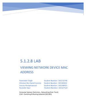 13.3.2 Lab - Use Ping and Traceroute to Test Network Connectivity ...