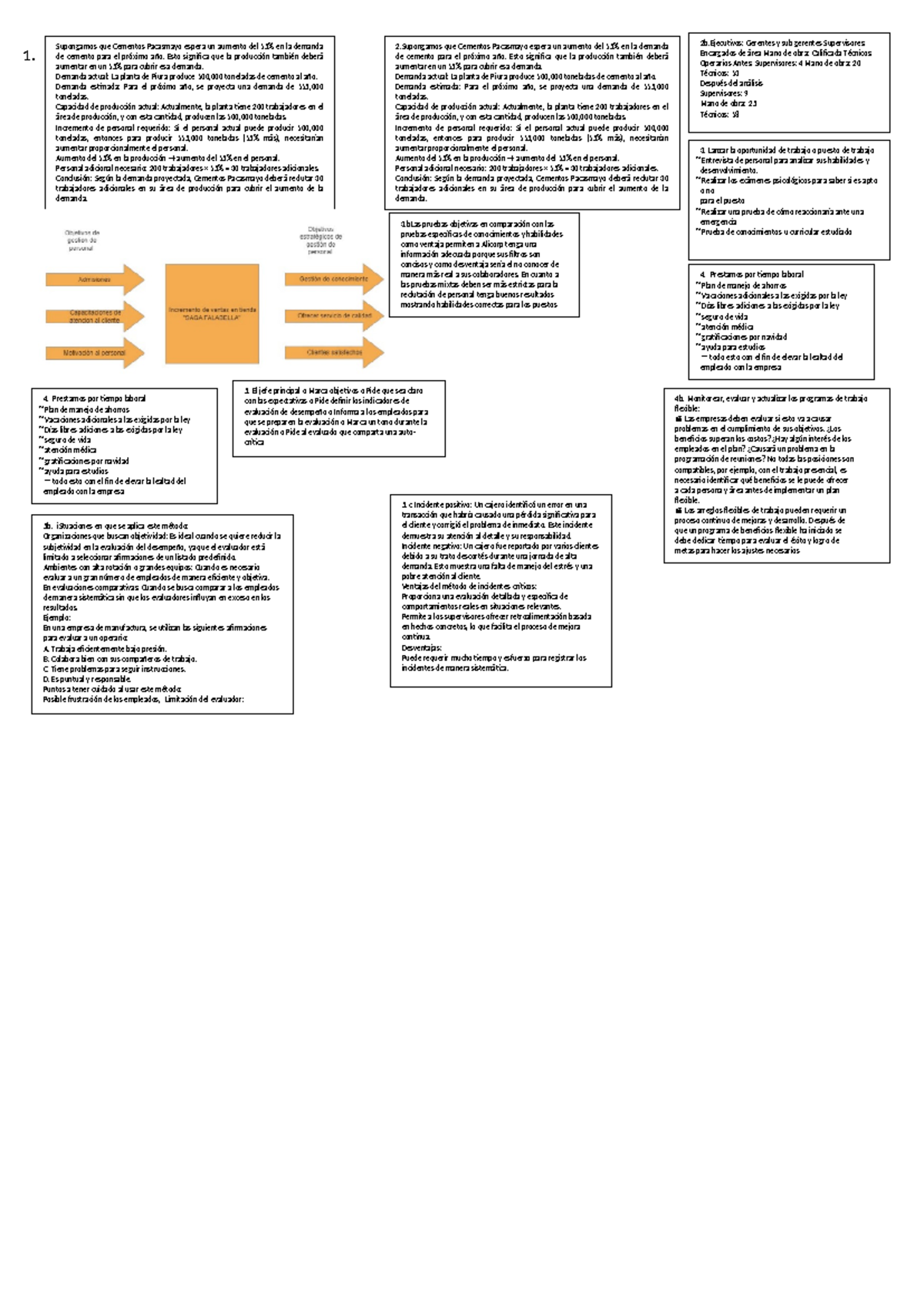 Copi - jhggh - 1. Supongamos que Cementos Pacasmayo espera un aumento ...