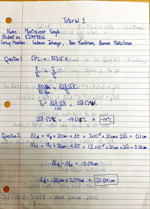 PHYS158 logbook template for tutorials 1 -10 - TUTORIAL WORKSHOPS ...