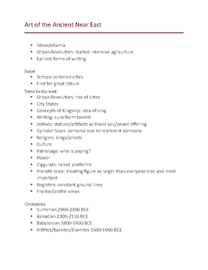 Ancient egypt notes - on final exam - Art of Ancient Egypt Ancient ...