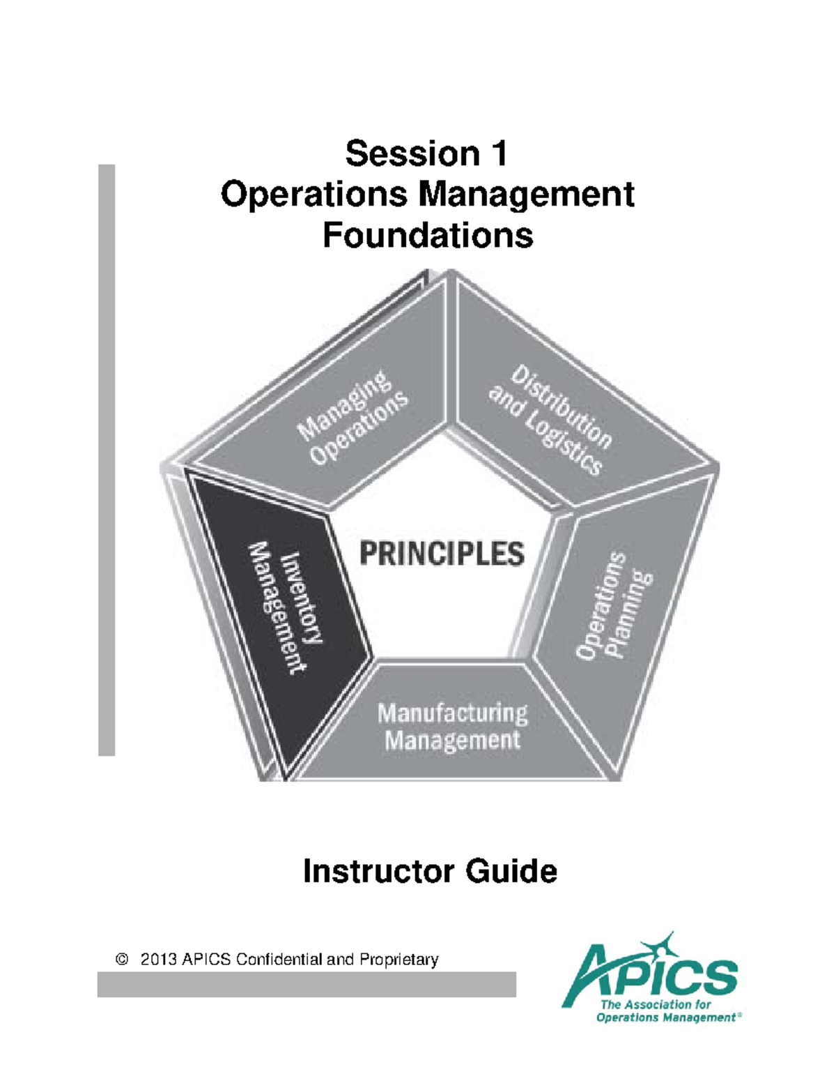 Operations-management-study guide - Session 1 Operations Management ...