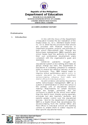 GMRC-4- First- Quarter- Third Performance TASK - Turo, Bocaue, Bulacan ...