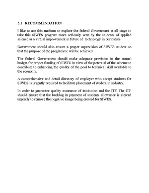 IT Siwes Sample Report for Computer Scie - IT-SIWES SAMPLE Report for Computer Science Student ...