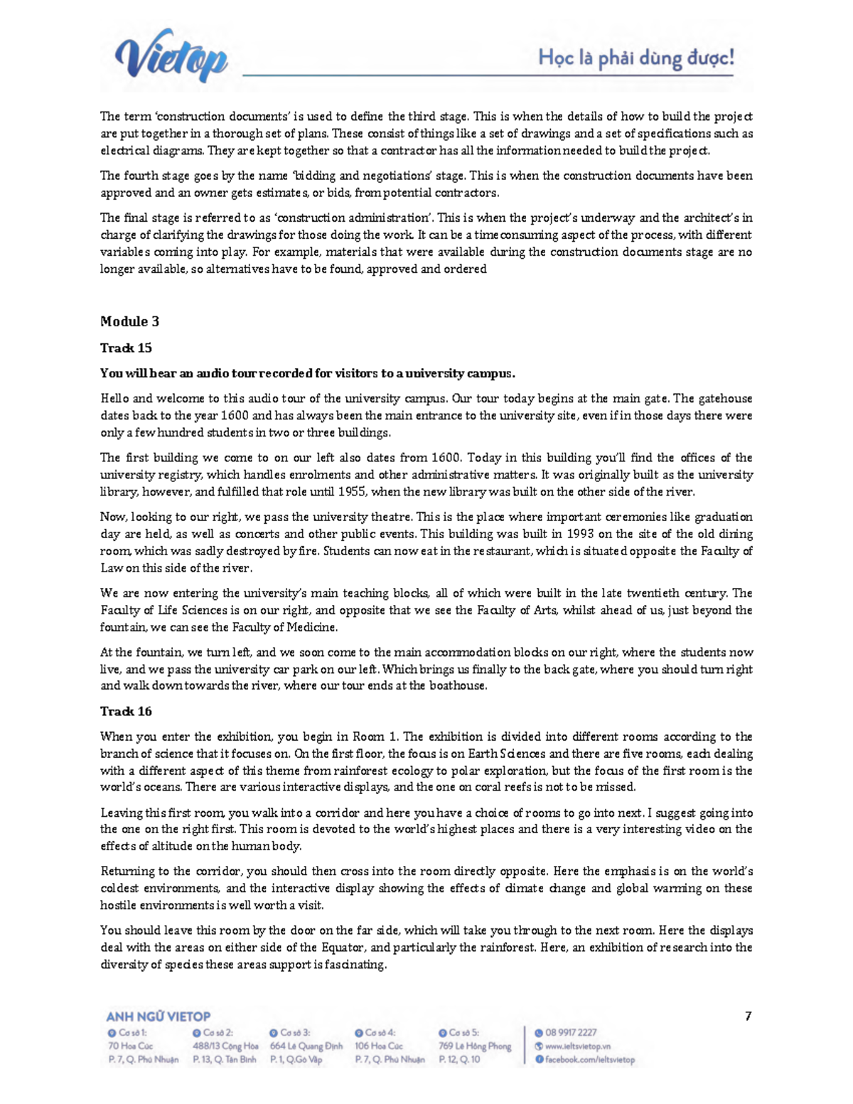 Script Module 3 - english - 7 The term ‘construction documents’ is used ...