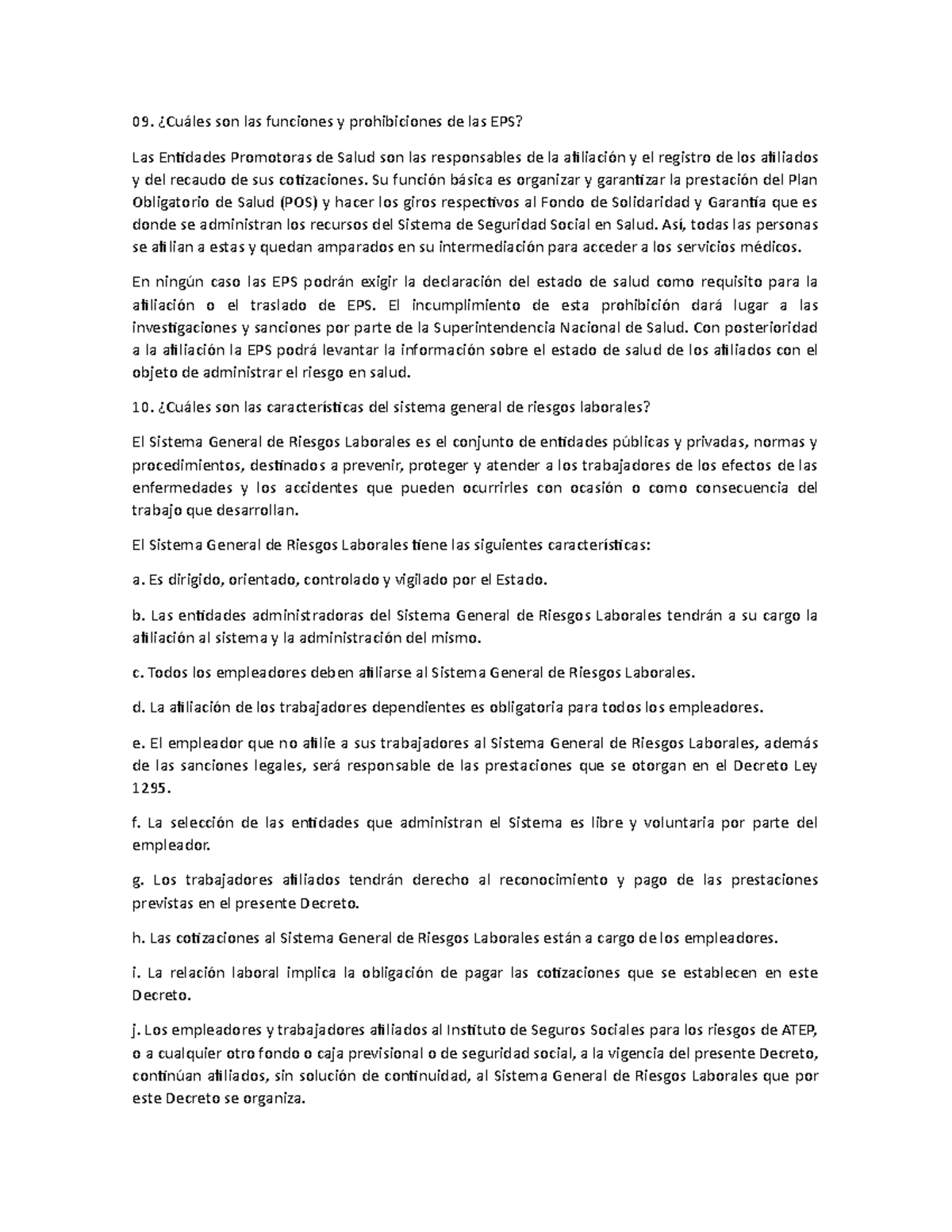 Duban - nkhh - ¿Cuáles son las funciones y prohibiciones de las EPS ...