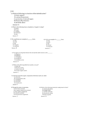 2022-2023 AP Biology Final Exam Review - AP Biology - Final Exam Review ...