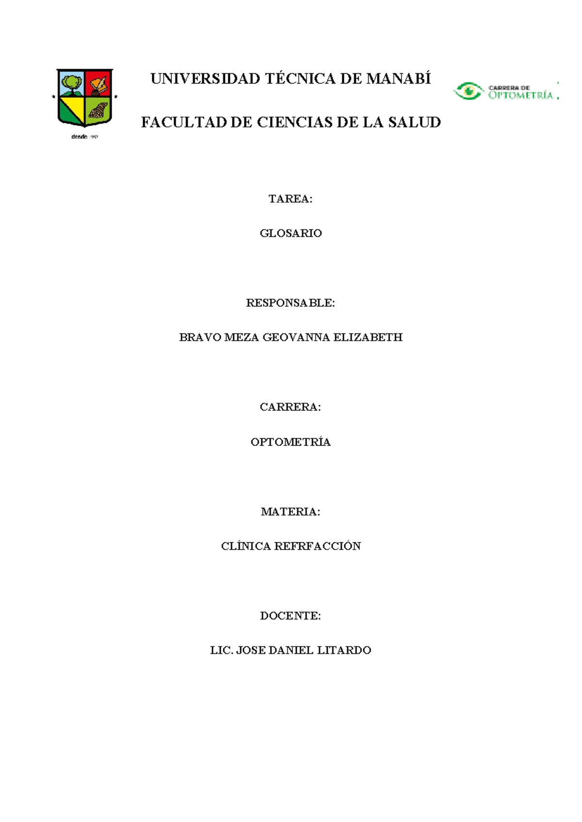 Glosario GEO CR - La mejor fuente de información - UNIVERSIDAD TÉCNICA ...