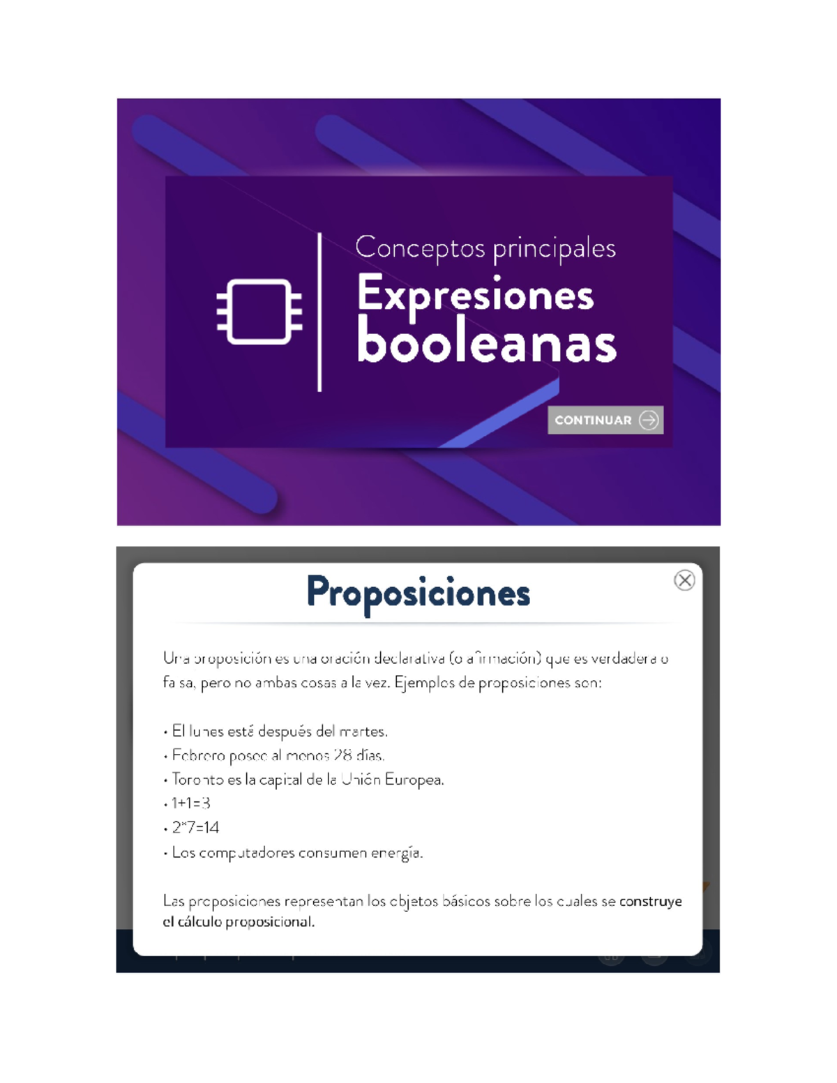 Expresiones booleanas formulas - matematicas - Studocu