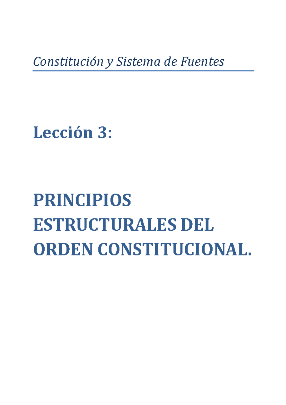 Tema 3. PRINCIPIOS ESTRUCTURALES DEL ORDEN CONSTITUCIONAL ...