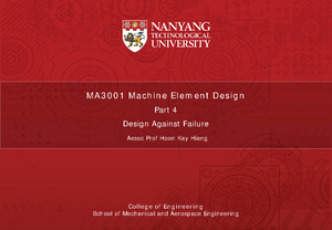 MA3001 Sugar Cane Machine Project - School of Mechanical and Aerospace ...