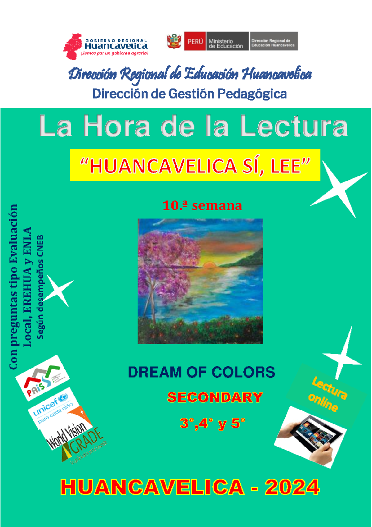 Semana 10 2024 Secundaria 3RO 4TO Y 5TO Grado Inglés - DREAM OF COLORS ...