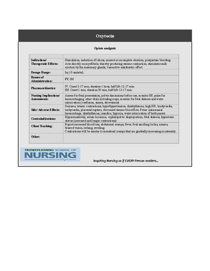 Lasix - (2001 ) copy - Drug Card - Lasix ( Furosemide ) LOOP DIURETIC ...