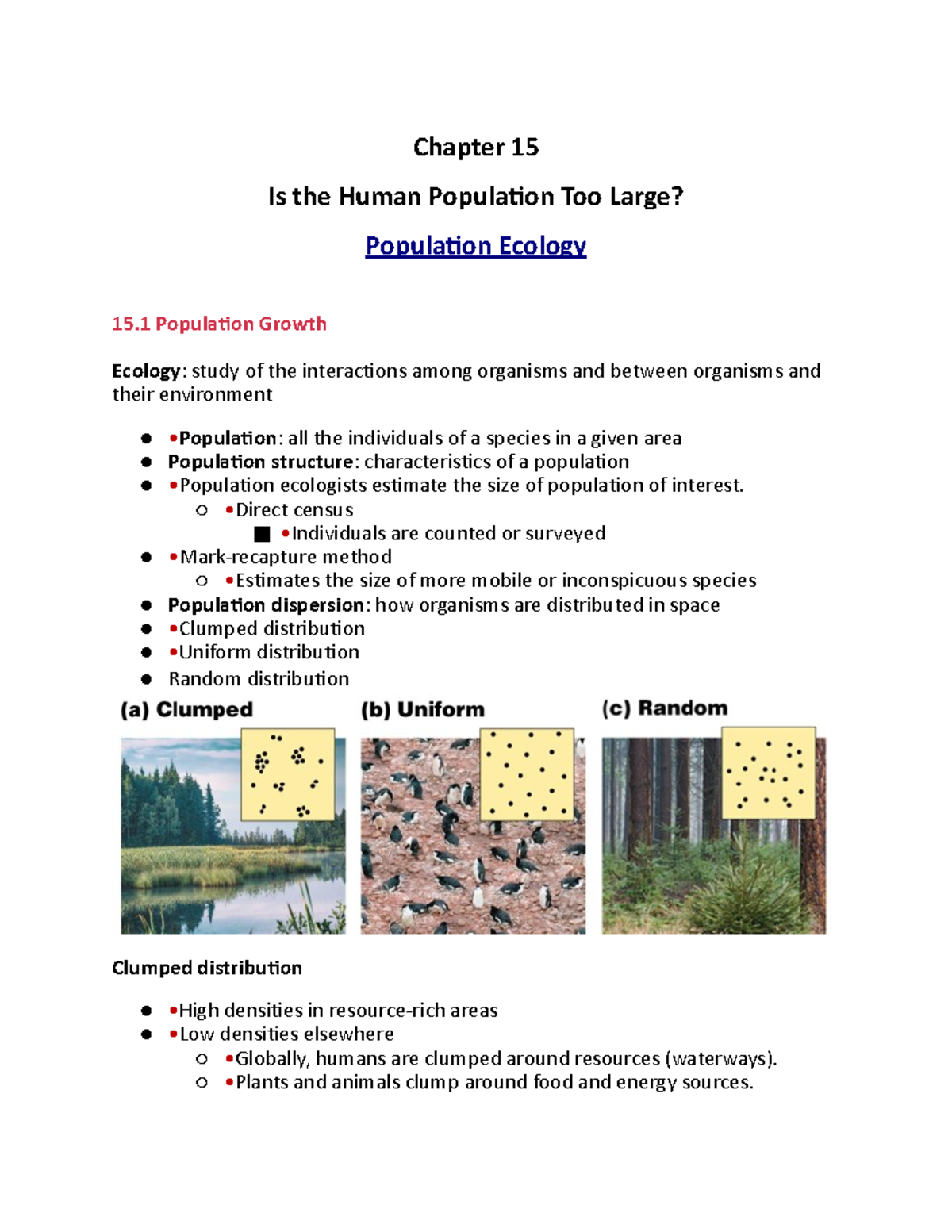 Biology 1409; Chapters 15,16 and 17 (Chapter 4) - Chapter 15 Is the ...