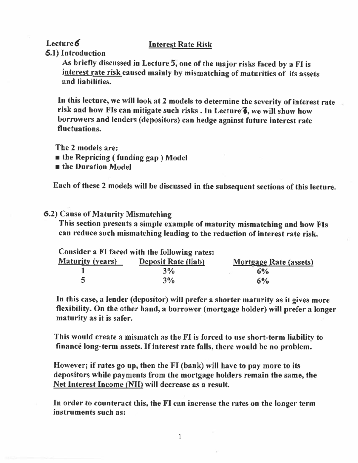 Lecture 06 - Slides week 6 - FINA 481 - Studocu