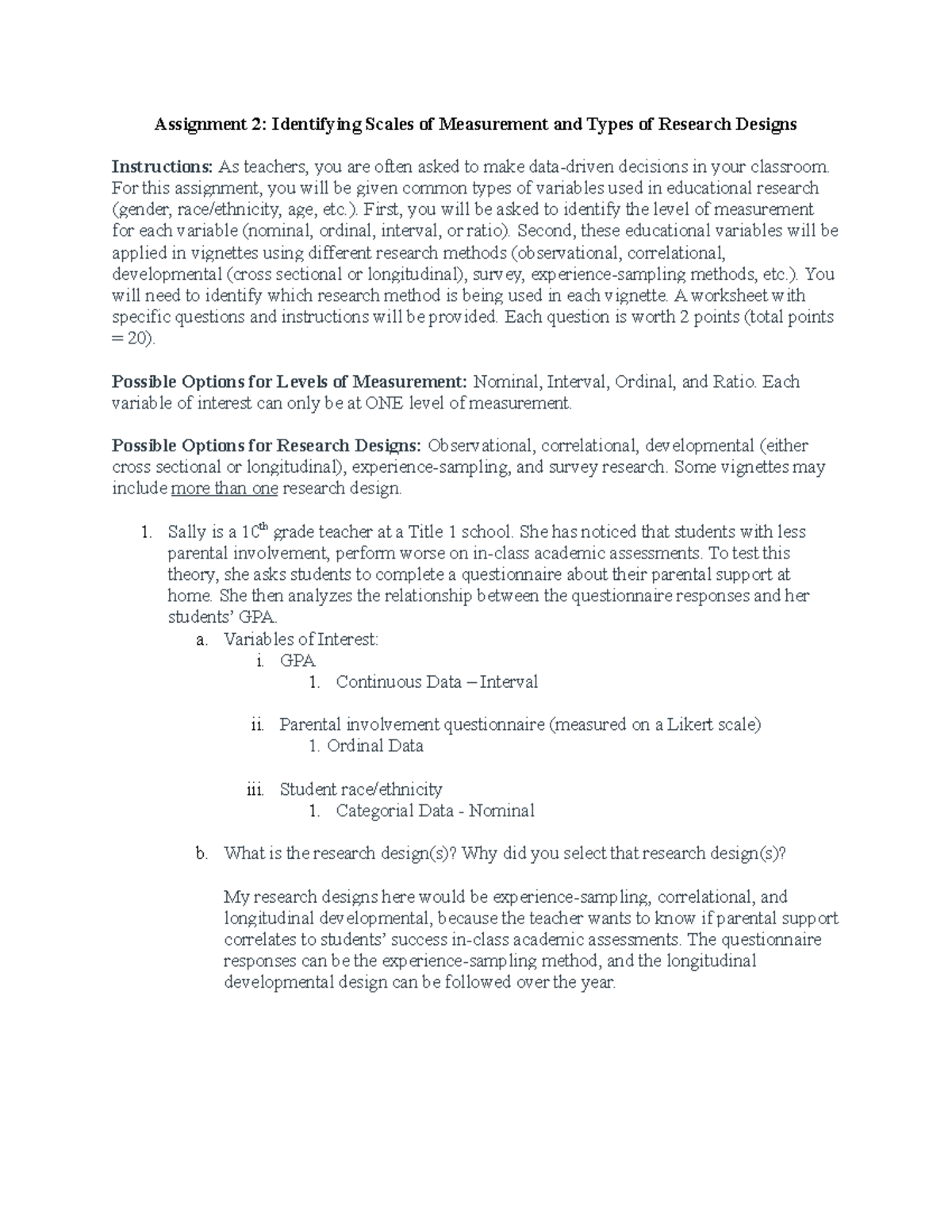 AO Assignment 2 - EDUC 5309 - UT Arlington - Studocu