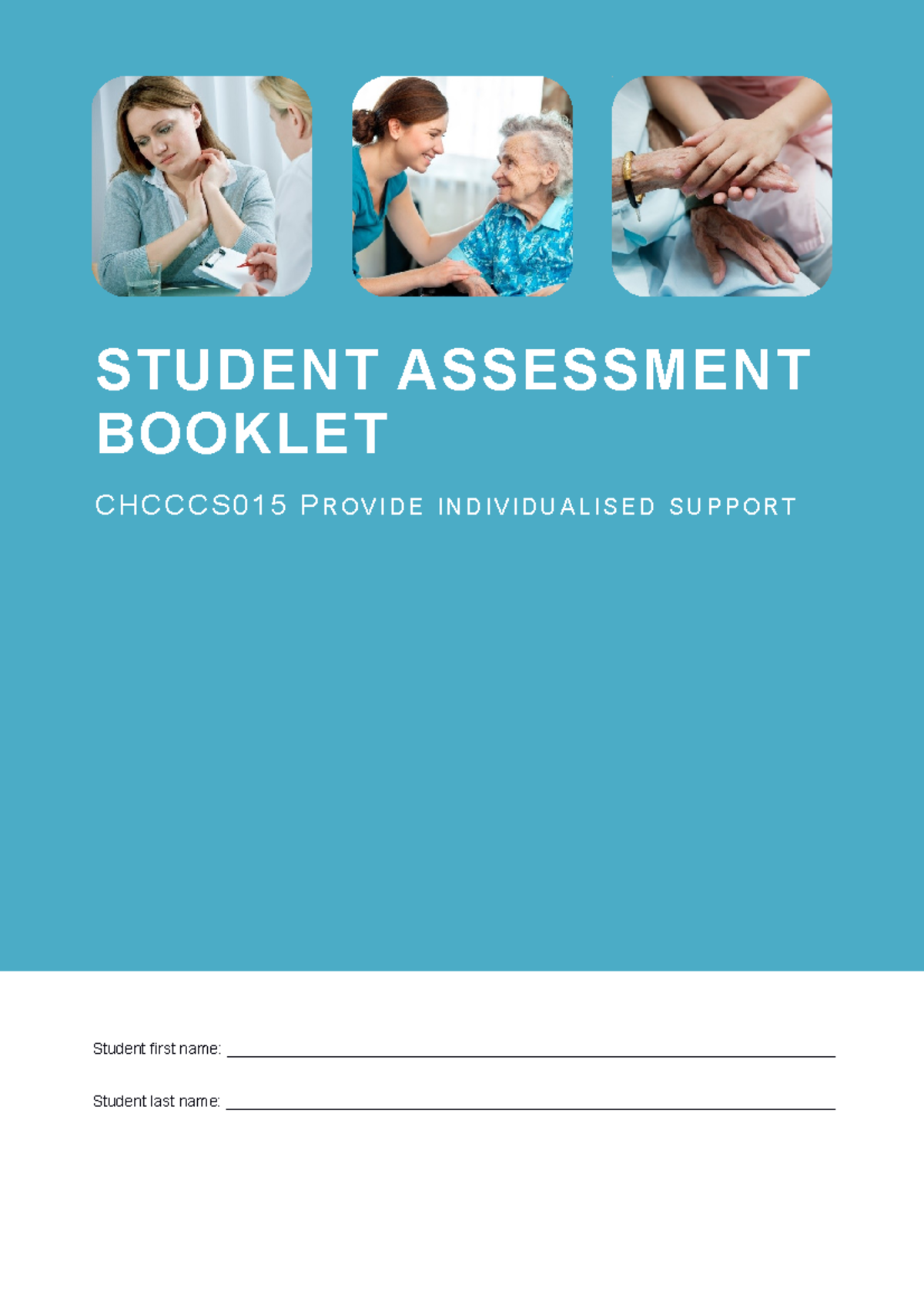 Chcccs 015 Student Assessment Booklet - IS & CS V3.1 (ID 97088 ...