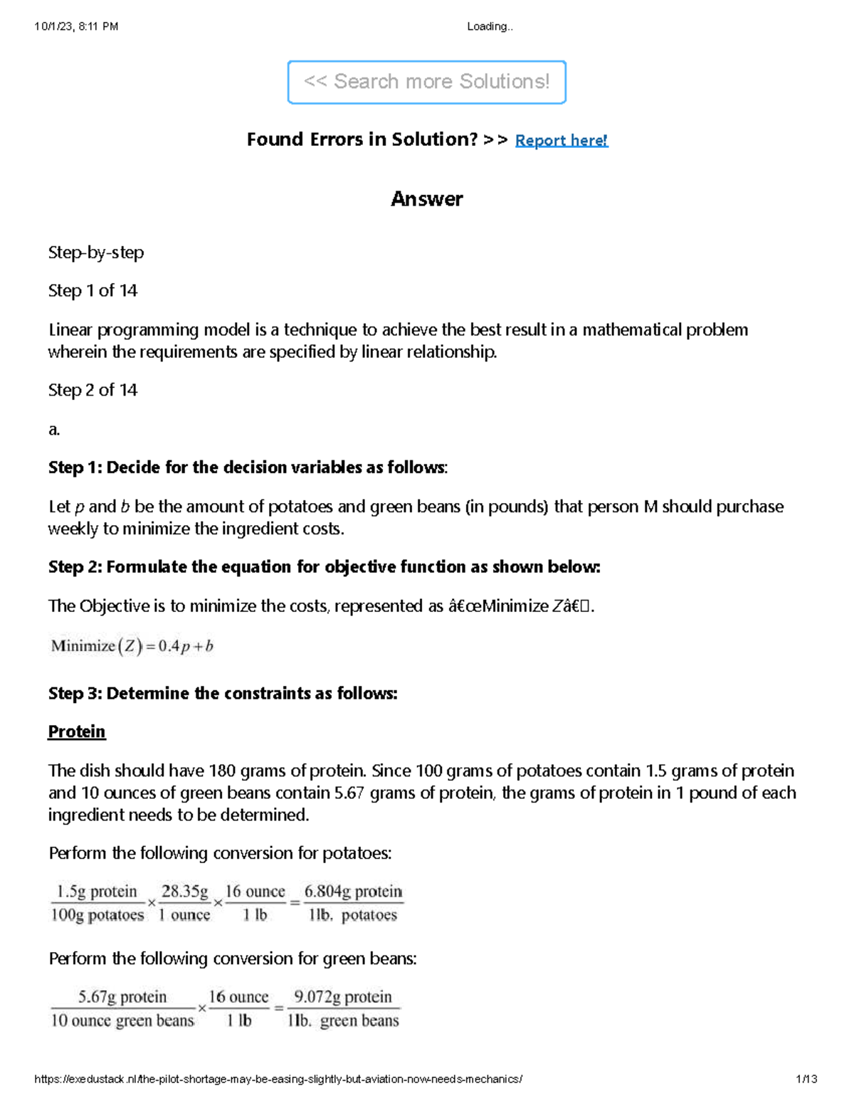 Problem Solving - Report here! - Studocu