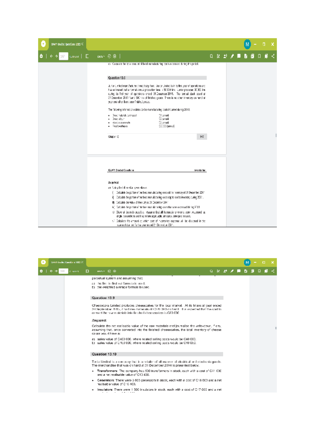 2023228 - TEXT BOOK EXERCISE - FIA214 - Studocu