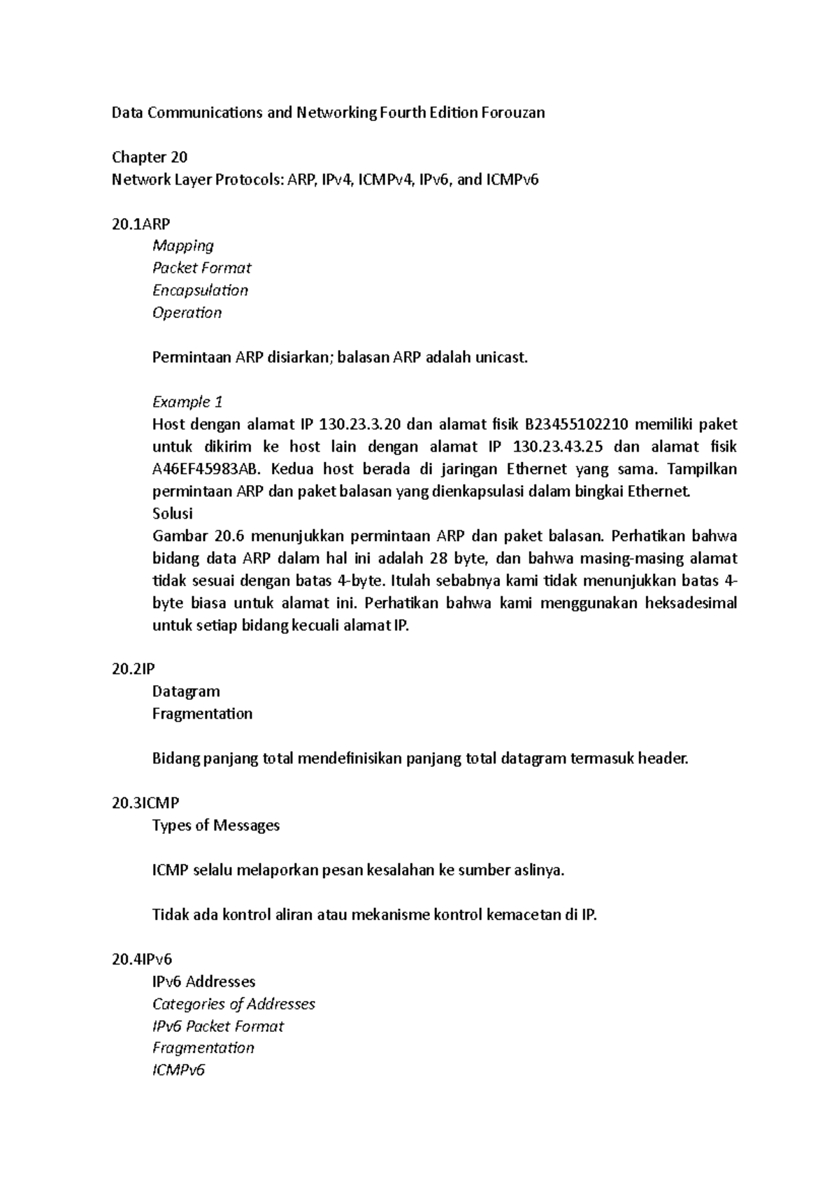 Data Communications and Networking 4th Edition catatan 4 - Data Communications and Networking ...