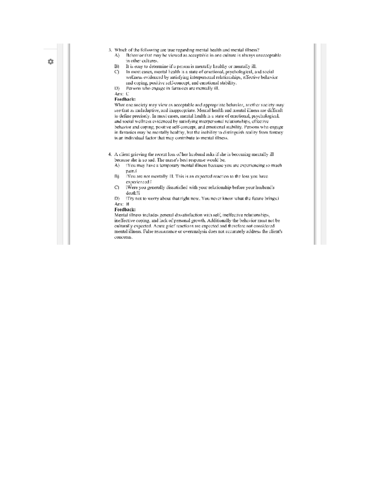 Doc 6 - Mental health - 0001 - Studocu