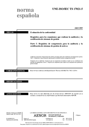 ISO 55002;2014 - NORMATIVIDAD - © ISO 2014 Asset management ...
