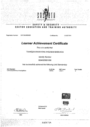 Unisa - University of South Africa - Studocu