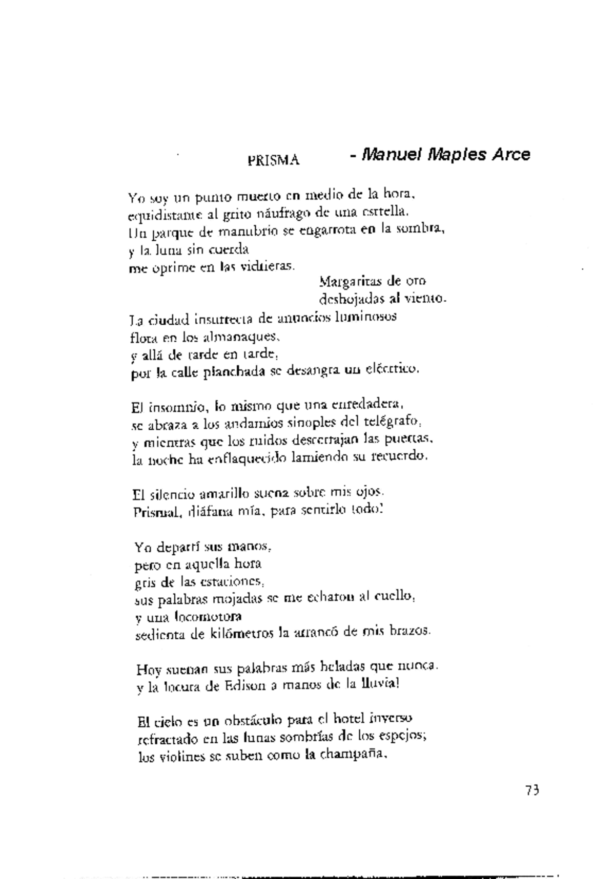 Prisma manuel maples arce - Manifestaciones del Arte - Manuel Maples ...